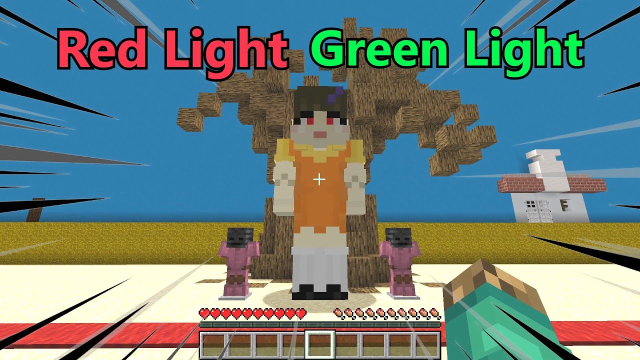 Squid Game Portrayed by Minecraft - Minecraft videos