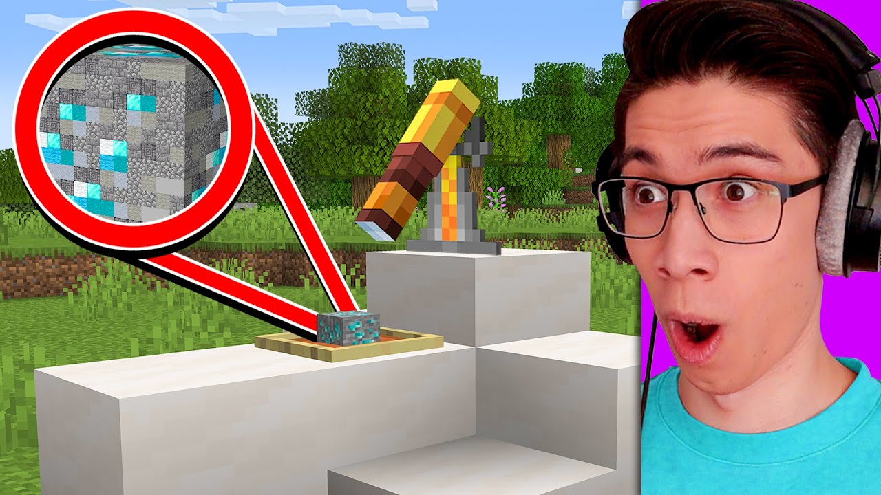 Testing Big Brain Minecraft Hacks That Are 100% Real - Minecraft videos