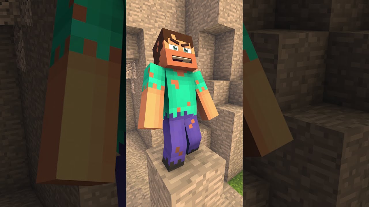 minecraft animation steve dance: but it's skeleton! #Shorts - Minecraft ...