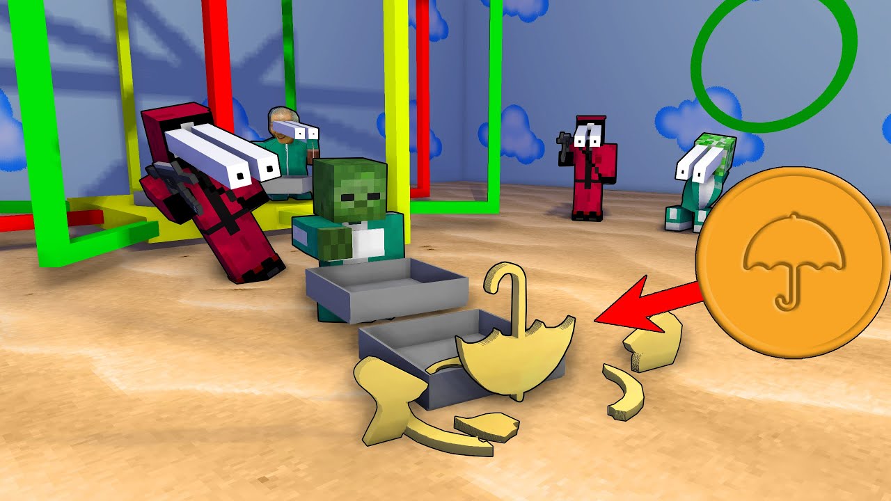 Monster School : SQUID GAME HONEYCOMB CANDY CHALLENGE - Minecraft ...