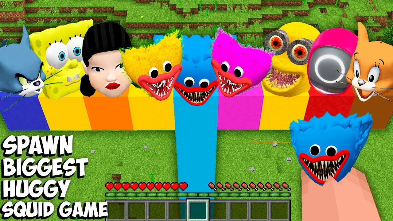 This is a SUPER SECRET WAY TO SPAWN BIGGEST HUGGY WUGGY Poppy Playtime ...