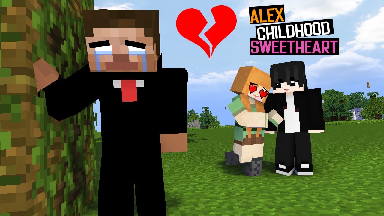 Alex's Childhood Sweetheart: JEALOUS HEROBRINE: SAD MINECRAFT ANIMATION ...