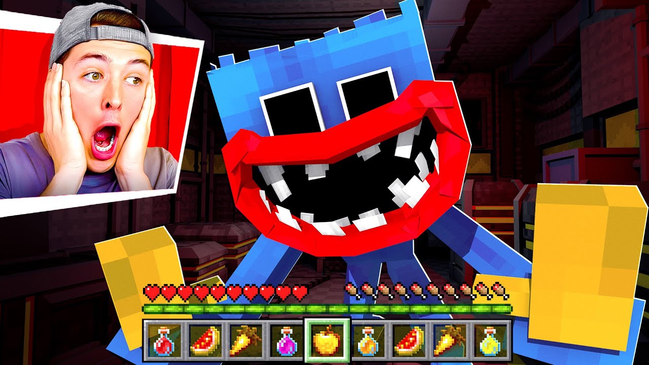 I Secretly Added POPPY PLAYTIME to Minecraft... - Minecraft videos