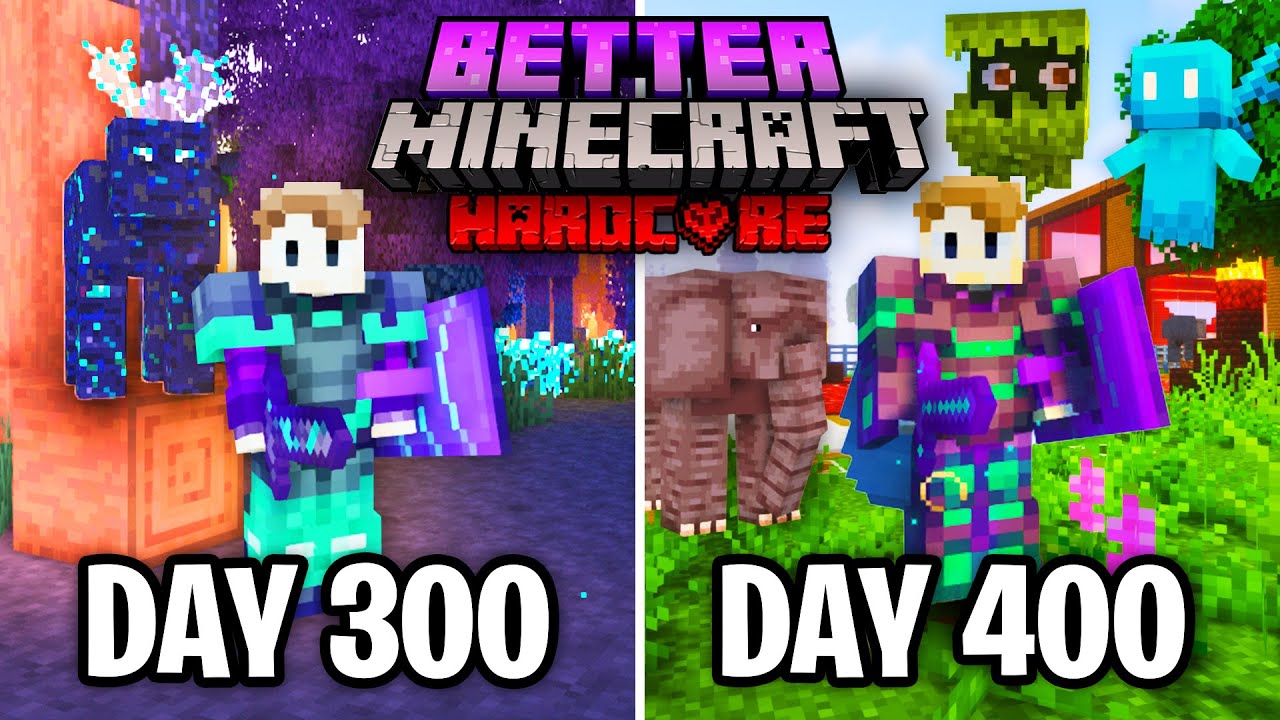 I Survived 400 Days in Better Minecraft Hardcore... Here’s What ...