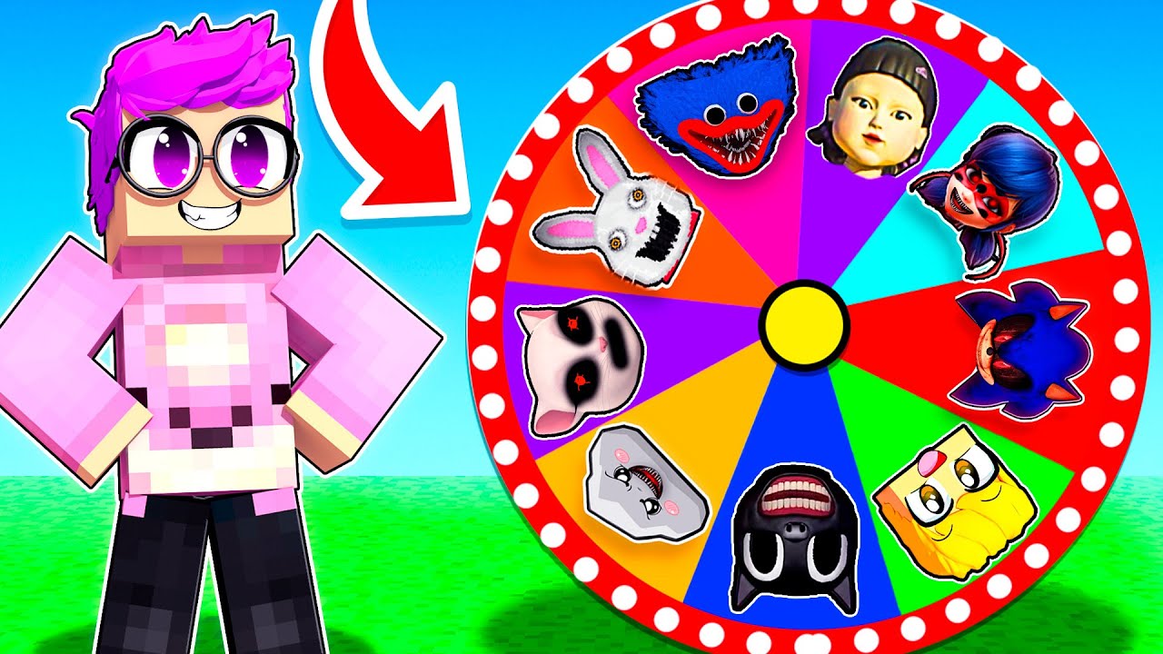 MINECRAFT - DO NOT SPIN THE MYSTERY WHEEL! (CRAZY LANKYBOX MINIGAMES ...