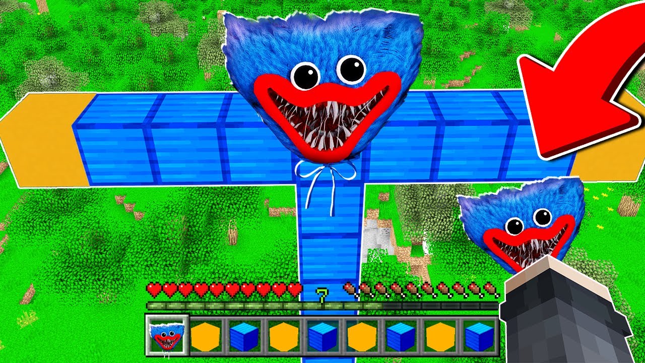 MUTANT HUGGY WUGGY NASIL YAPILIR? - Minecraft - Minecraft videos