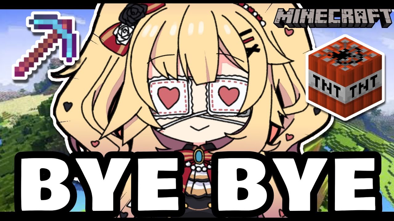 [Minecraft] BYE BYE ENserver!! #HAACHAMA #HololiveEN0 - Minecraft videos