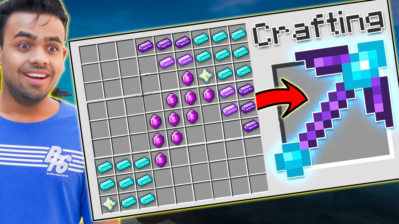 Minecraft, But I Can Craft $1,000,000,000 GOD PICKAXE...... - Minecraft ...