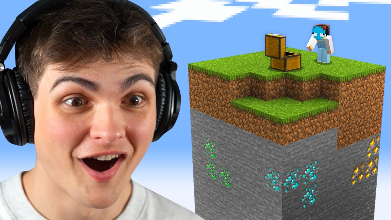 Minecraft, But There's Only ONE CHUNK! - Minecraft videos