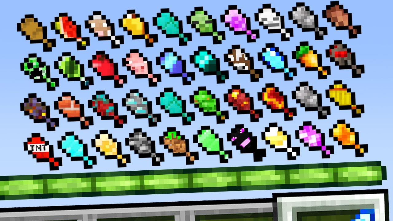 Minecraft, But With Custom Hunger Bars.. - Minecraft videos