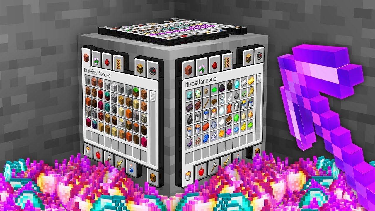 Minecraft, But You Can Mine Creative Mode... - Minecraft videos