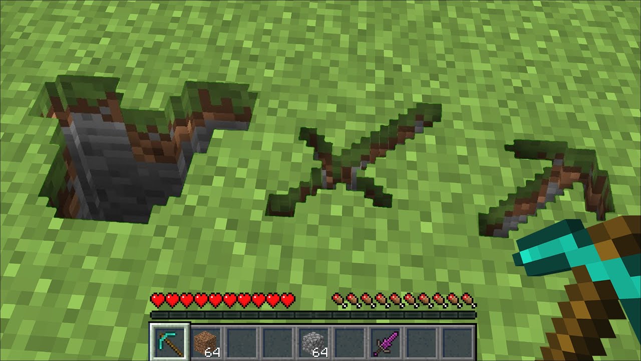 Minecraft DON'T ENTER FORBIDDEN ITEM HOLES MOD / DANGEROUS MONSTERS ...