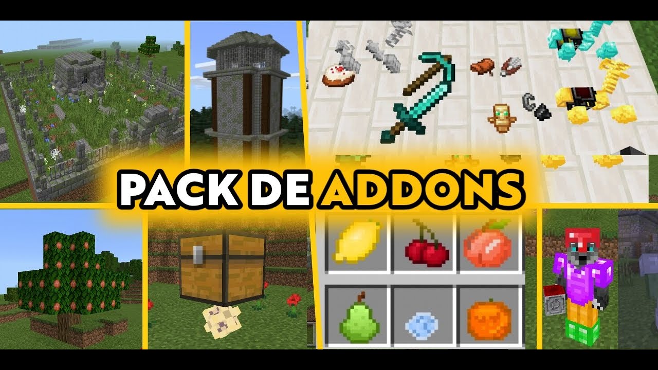 ModPack De Addons (Survival) Para Minecraft pe 1.16.100 Oficial | Pack ...