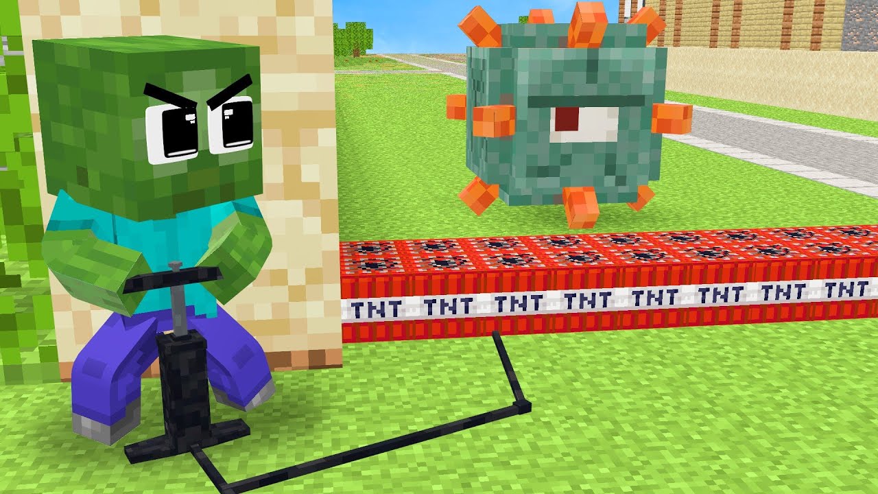 Monster School: Baby Zombie and Friends War Zombie Herobrine - Sad ...