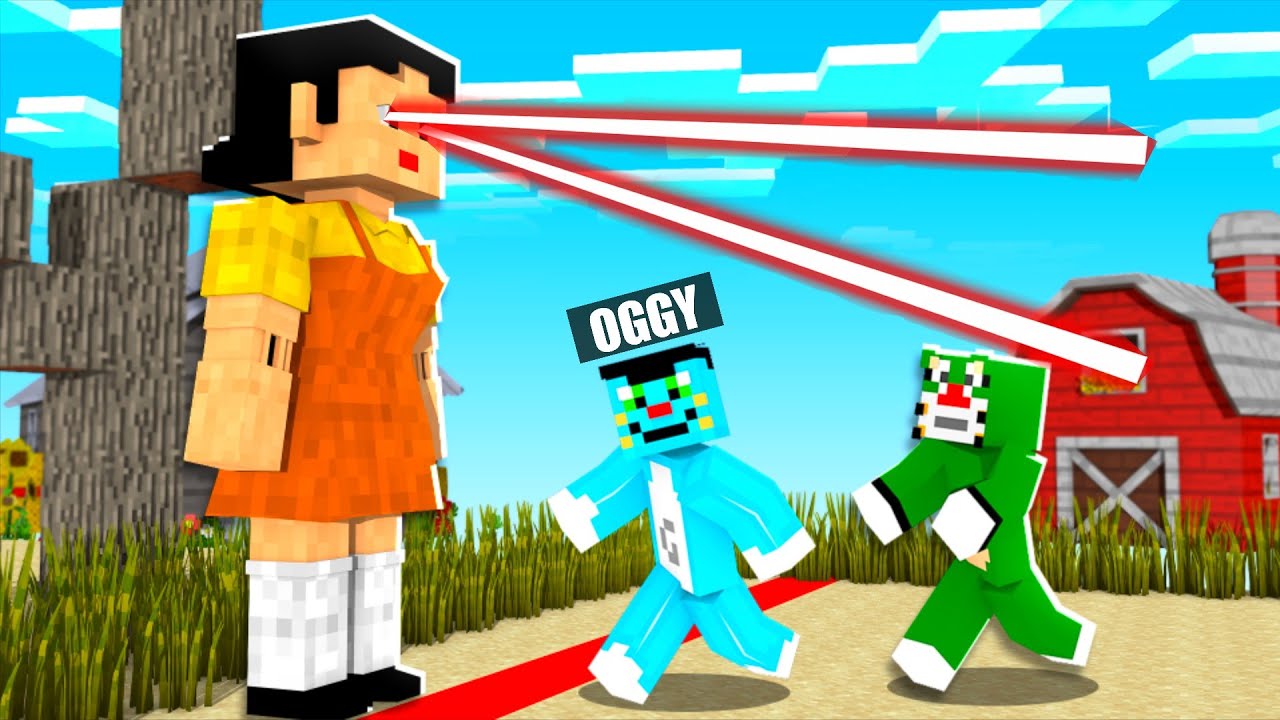 Oggy Played Squid Game In Minecraft With Jack | Rock Indian Gamer ...