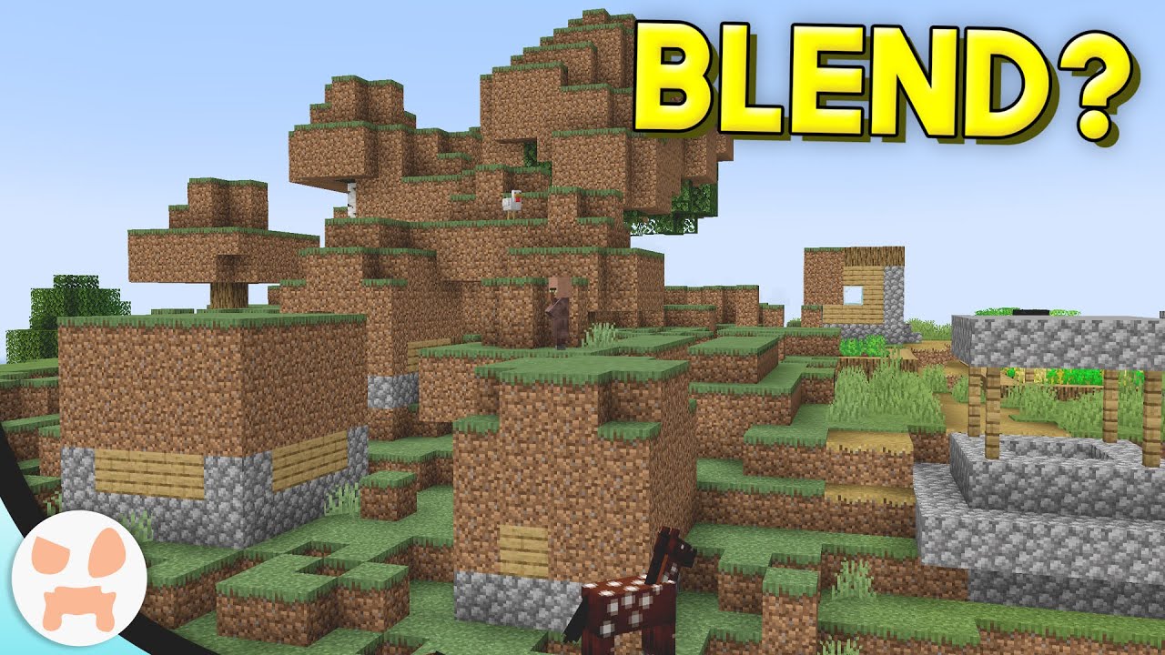 Okay, Minecraft 1.18 Blending is Weird - Minecraft videos