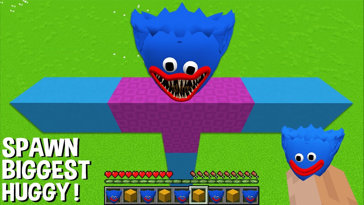 This is a SUPER SECRET WAY TO SPAWN BIGGEST HUGGY WUGGY and MINIONS in ...