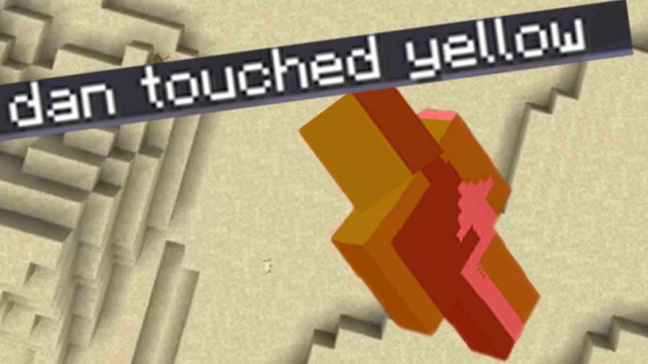 minecraft but you can't touch yellow - Minecraft videos