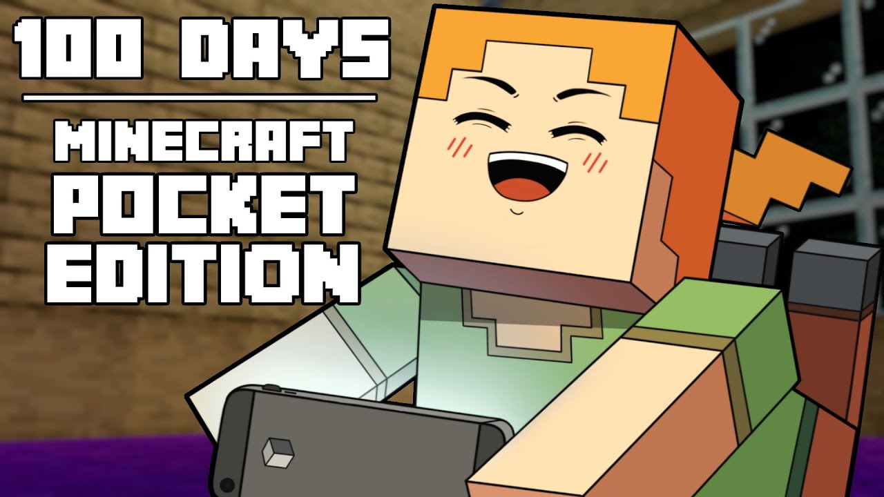 100 Days - [Minecraft Pocket Edition] - Minecraft videos