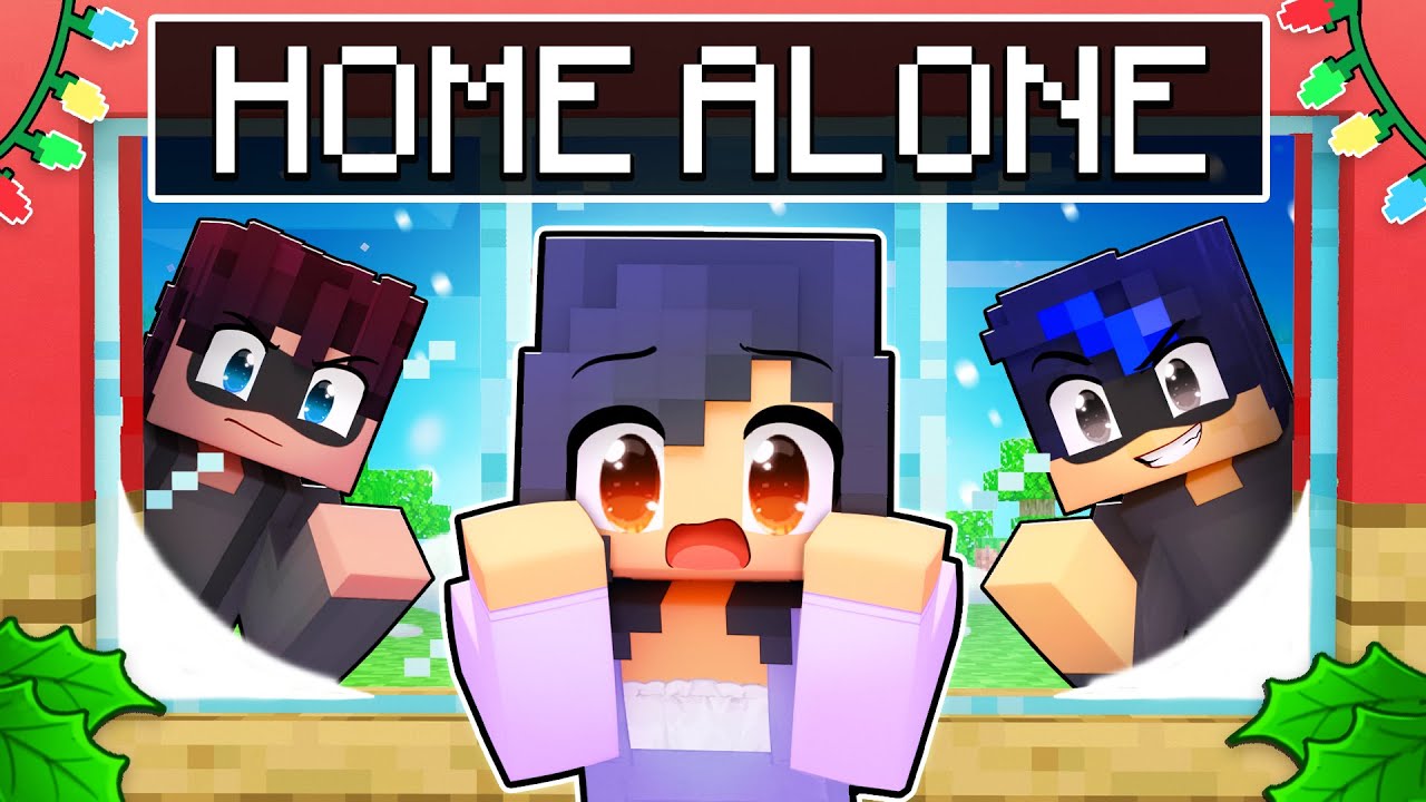 Aphmau Is HOME ALONE In Minecraft! - Minecraft videos