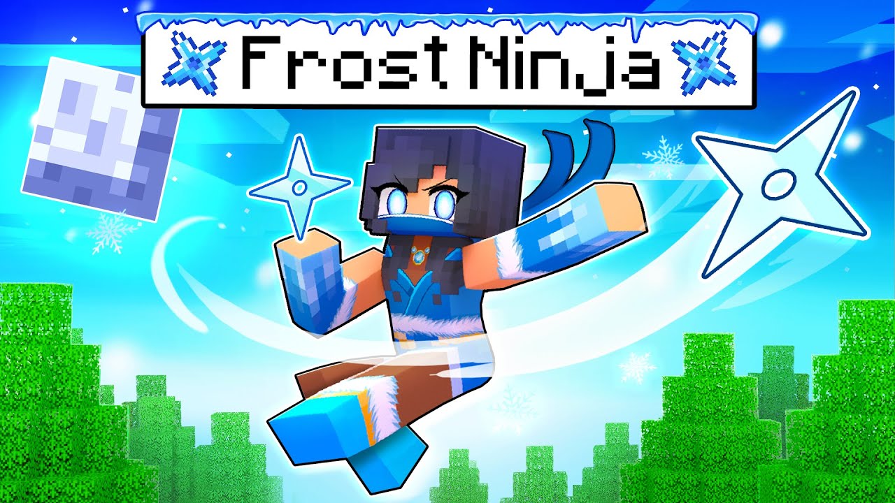 Aphmau is the FROST NINJA In Minecraft! - Minecraft videos
