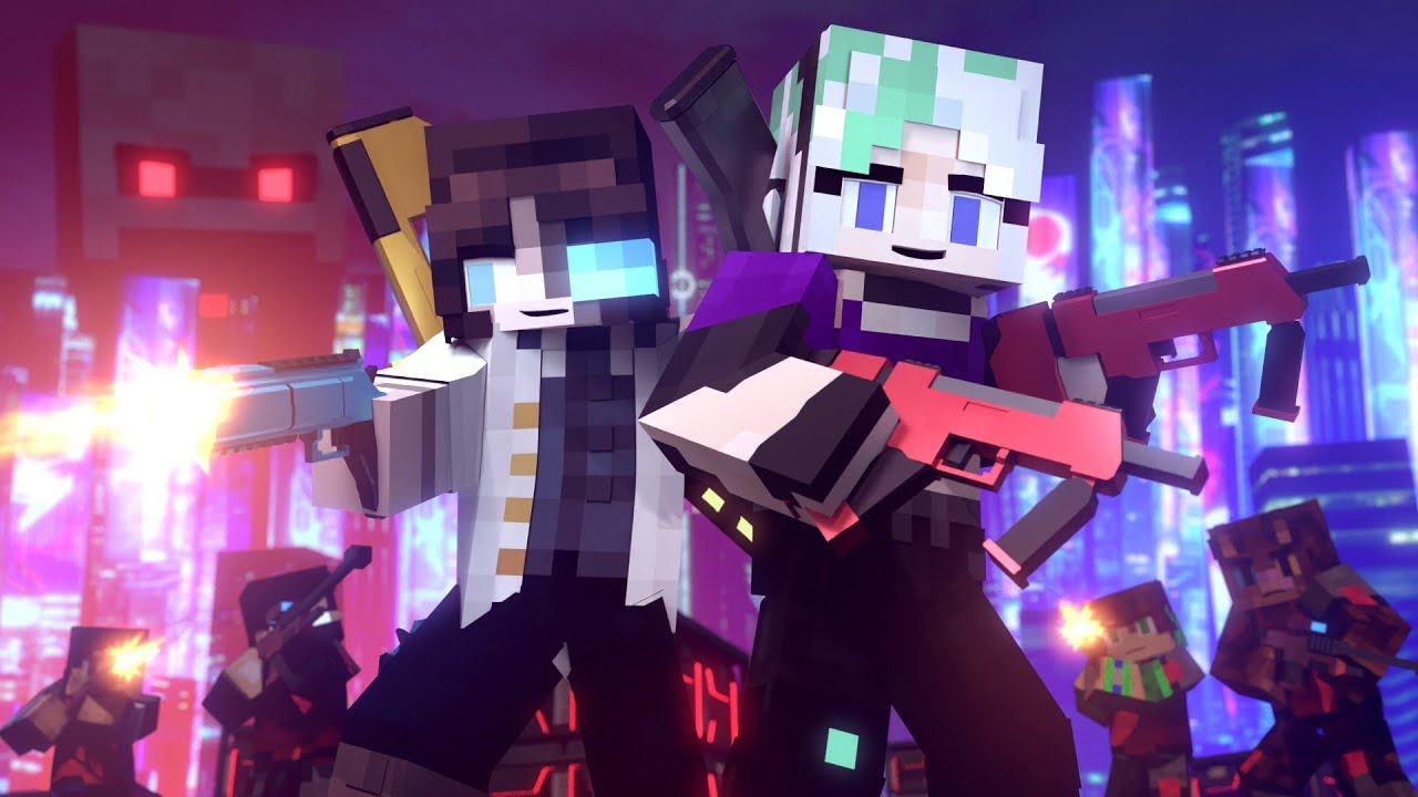 CYBER HEIST (Minecraft Animation) - Minecraft videos