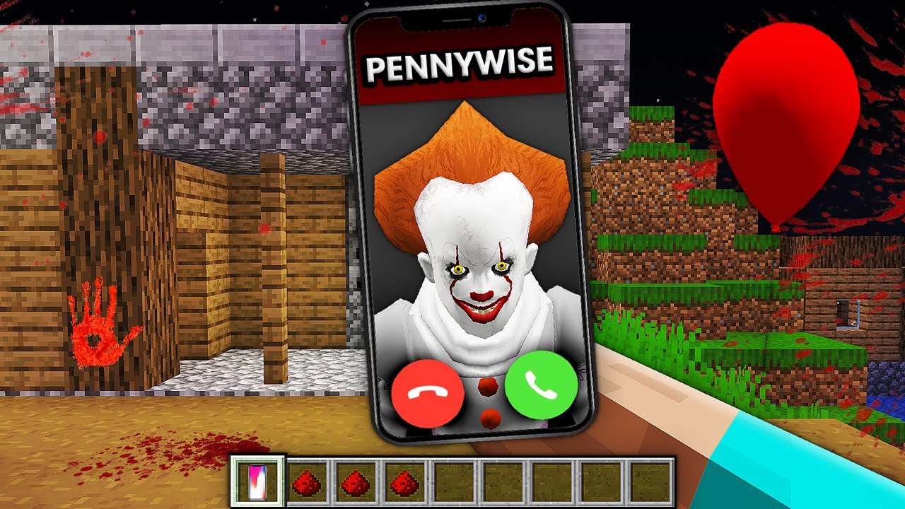 DON'T BE FRIENDS WITH PENNYWISE AT 3:00 AM in MINECRAFT how to summon ...