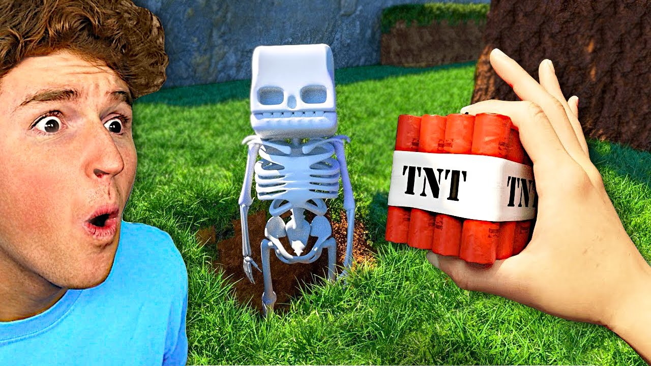 Extremely Realistic Minecraft.. (TOO FAR) - Minecraft videos