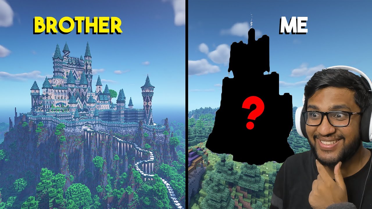 House Build Challenge (Minecraft 1.18 Battle #2) - Minecraft videos