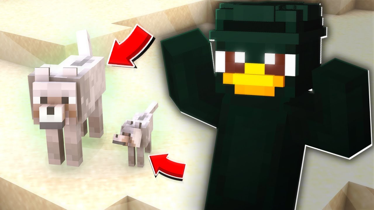 MINECRAFT | The wolf family needs help! | #Shorts - Minecraft videos