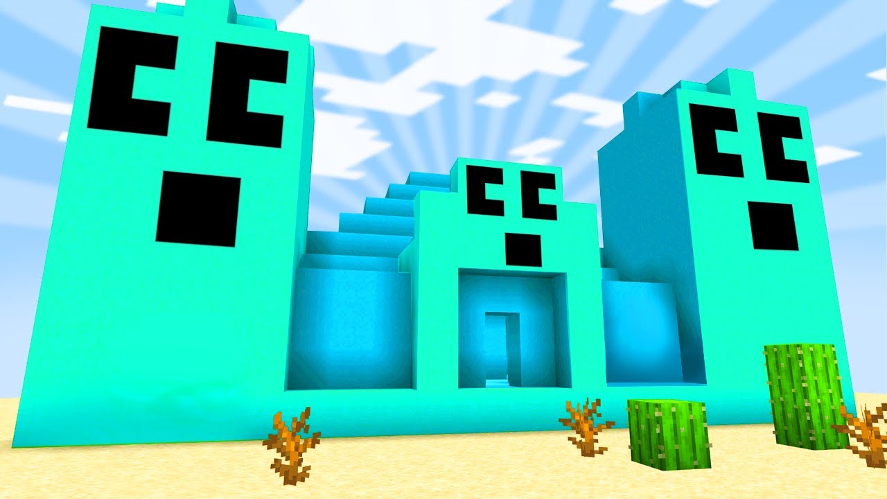 Minecraft, But With YouTuber Structures.. - Minecraft videos