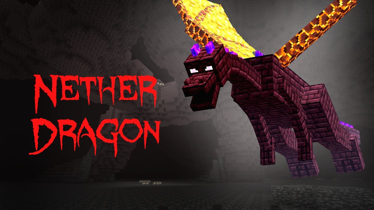 Minecraft Creepypasta | NETHER DRAGON - Minecraft videos