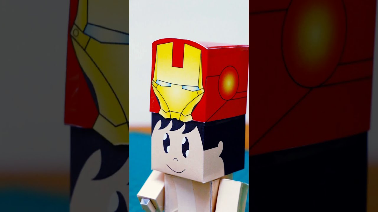 Minecraft Iron Man puppet stops online cyber bulling #Shorts ...