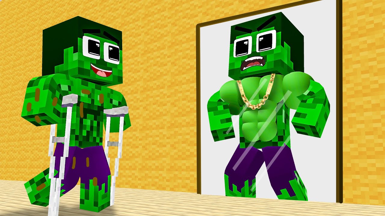 Monster School : Baby Hulk is A Beggar Scammer - Sad Story - Minecraft ...