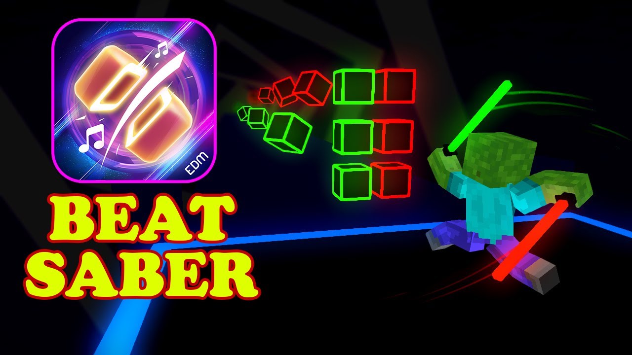 Monster School: Beat Saber Challenge - Minecraft Animation - Minecraft ...