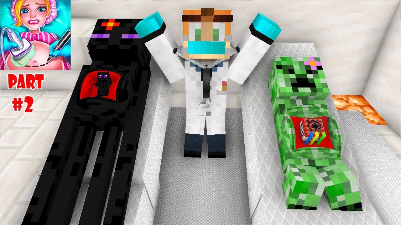 Monster School: Pregnant Challenge (Dr. Noob) Part 2 - Minecraft ...
