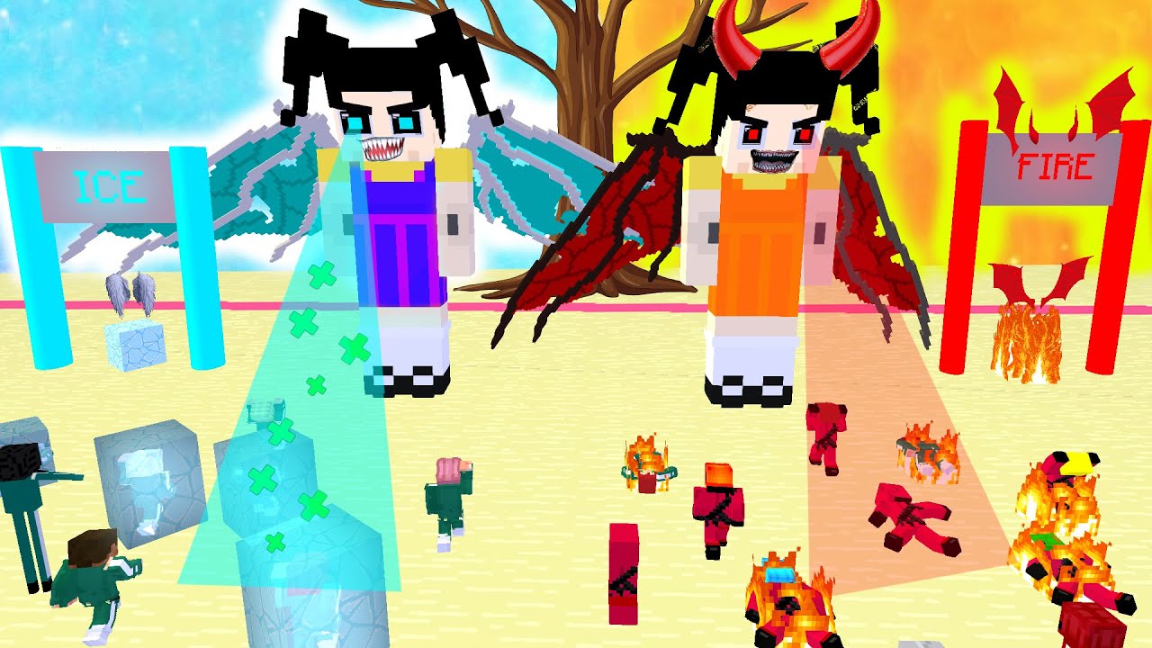 Monster School : Squid Game Doll Hot and Cold w Baby Zombie - Sad Story ...
