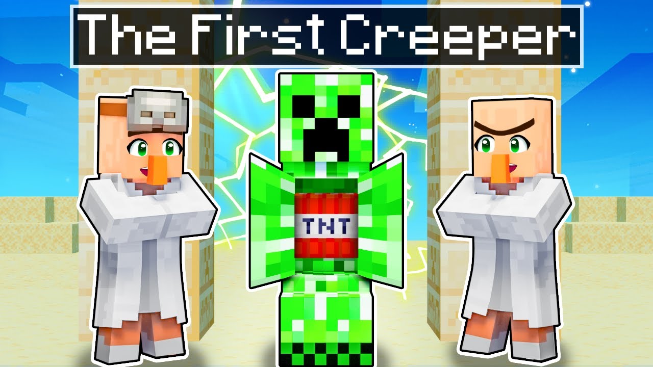 The Story of Minecraft's First CREEPER... - Minecraft videos