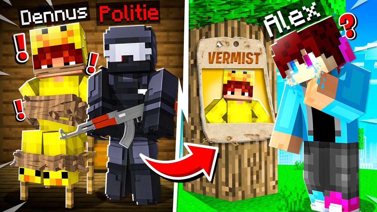 DENNUS Is ONTVOERD In MINECRAFT! (SURVIVAL FILM) - Minecraft videos