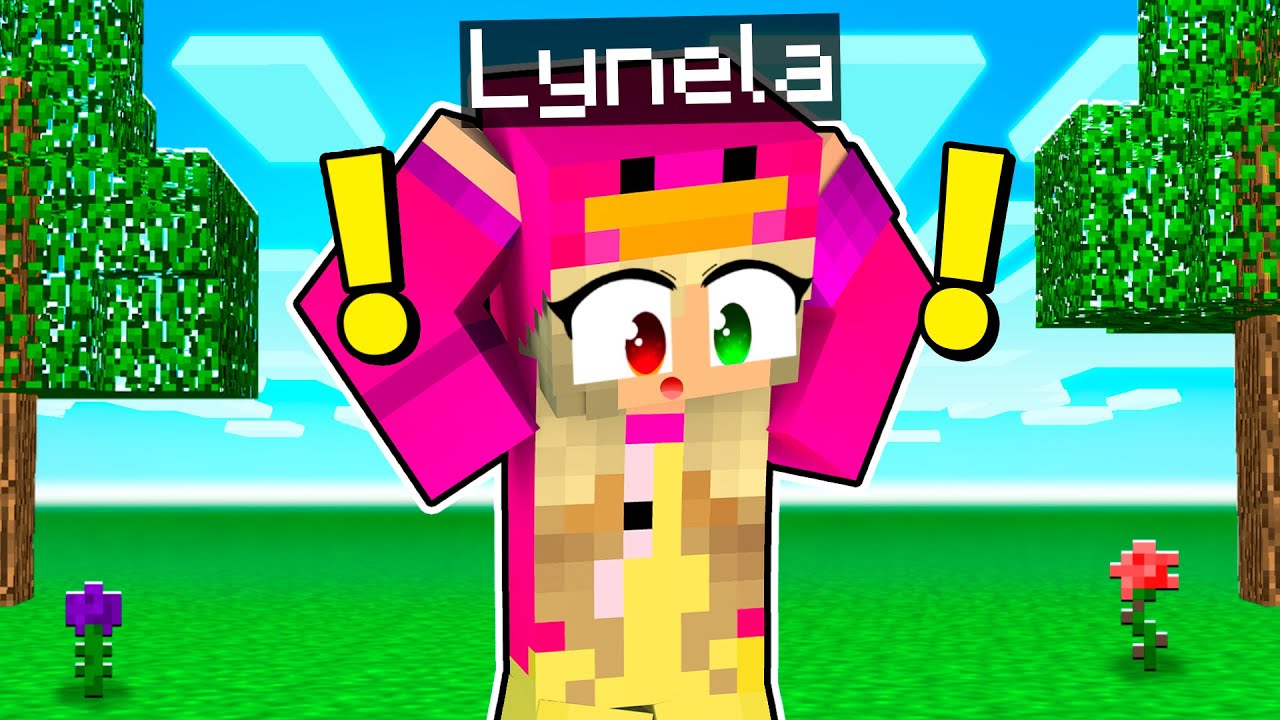 LYNA Y ELA SE FUSIONAN EN MINECRAFT!! - Minecraft videos
