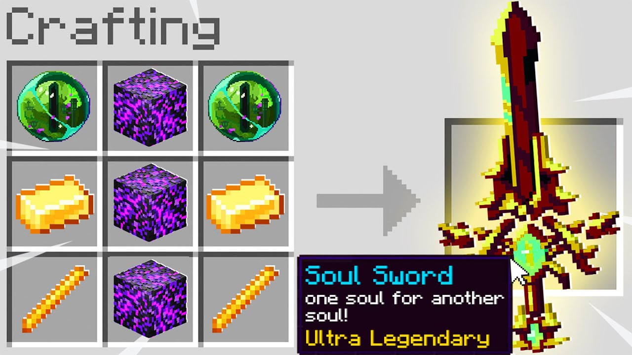 Minecraft But I Can Record Soul Sword - Minecraft videos