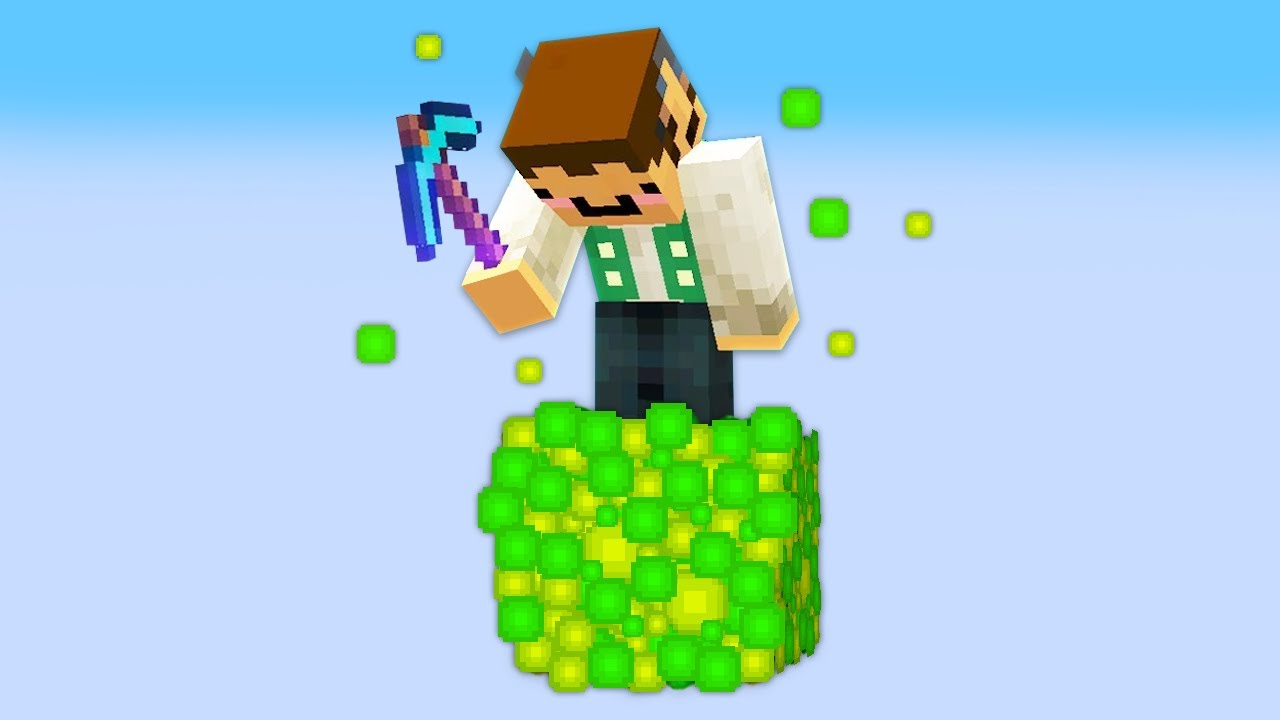 Minecraft, But It's 1 XP Block... - Minecraft videos