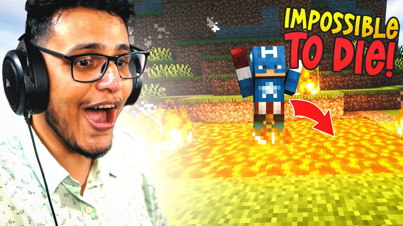 Minecraft But It's Impossible To Die - Minecraft videos