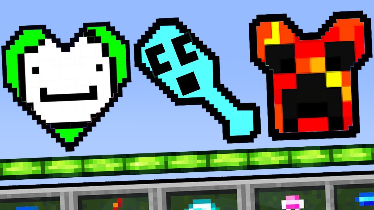Minecraft, But YouTubers Are Icons.. - Minecraft videos
