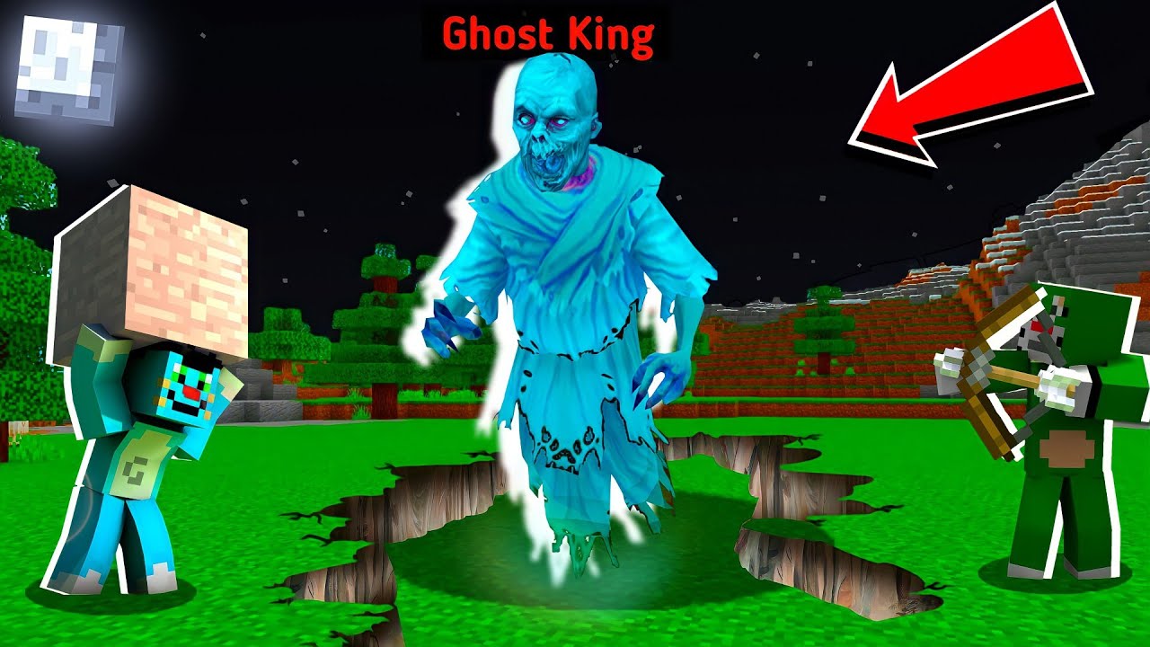 Minecraft | Oggy Jack Fight With Ghost King | Oggy Minecraft | Killer ...