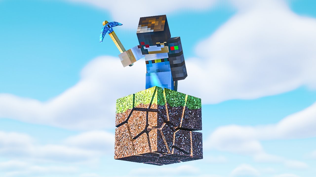 Minecraft but it's 1 Realistic Block - Minecraft videos