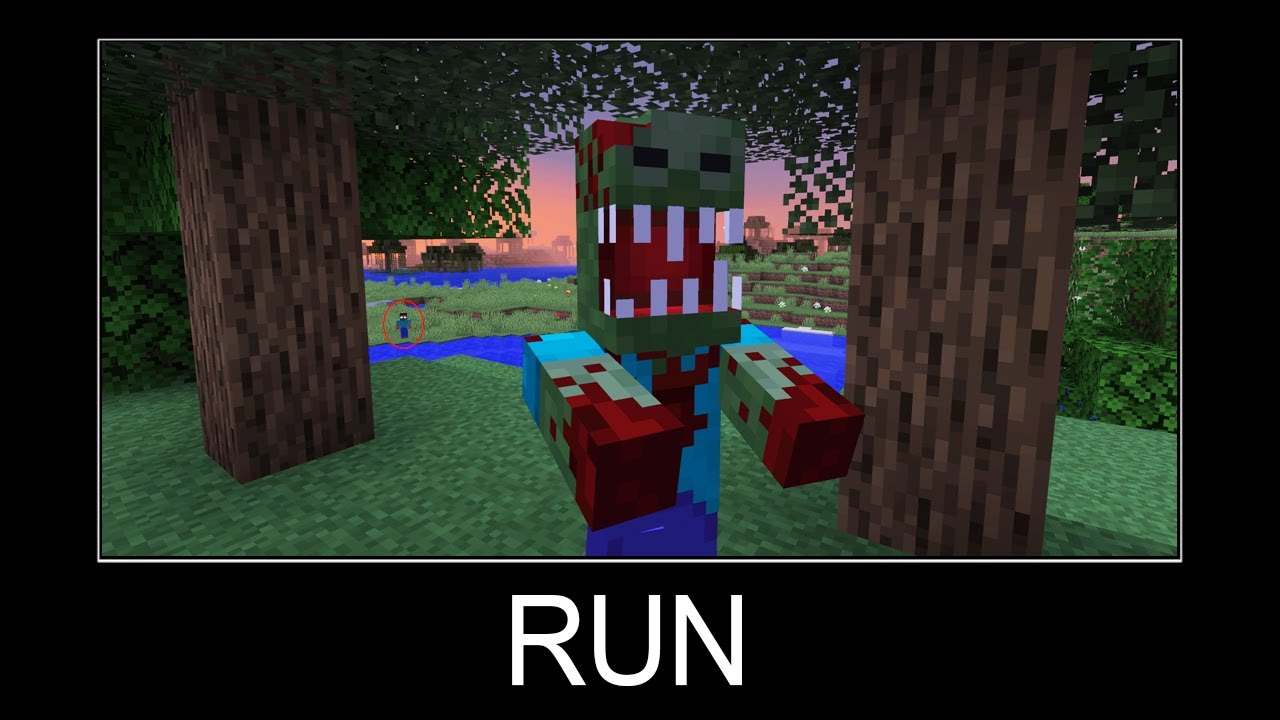 Minecraft wait what meme part 181 (scary zombie) - Minecraft videos