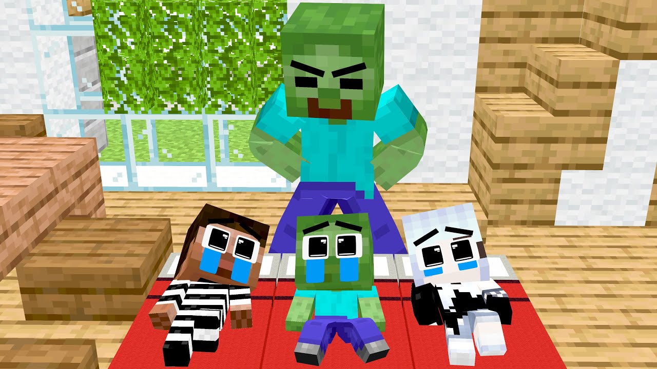 Monster School : Herobrine Prison Escape and BABY ZOMBIE - Minecraft ...