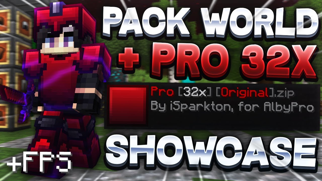 My BEST Minecraft PvP Pack [Pro 32x] + iSparkton's Official Pack World ...