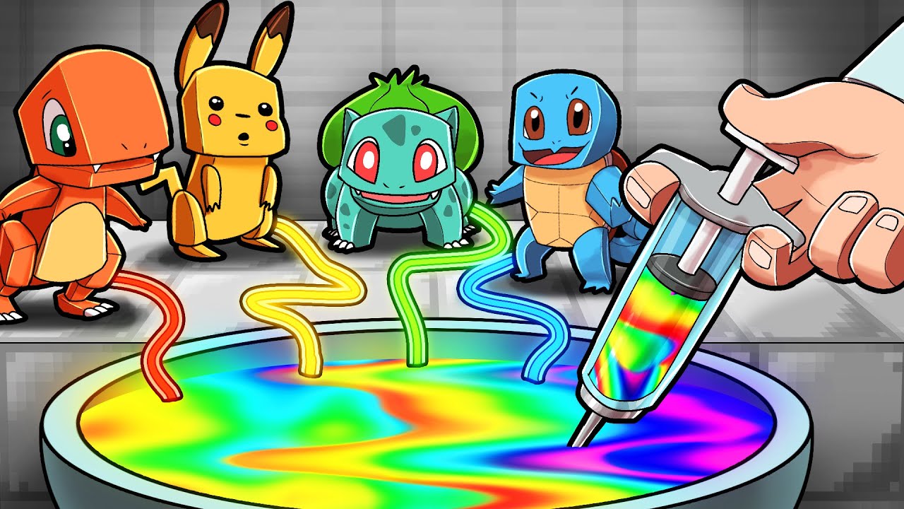 Pixelmon TRANSFORMATION Injection! (Minecraft) - Minecraft videos